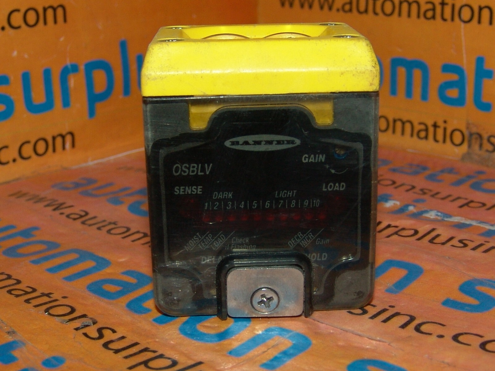 Banner OSBLV & Opbt2qd OMNIC Beam Photoelectric Sensor Head With Power ...