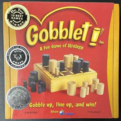 Goblet Fun Strategy Board Game Wood Storage Case Award-Winning Brand ...