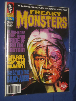 FREAKY MONSTERS #21 - CLASSIC HORROR NM | eBay