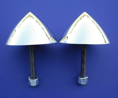 57 Chevy Chrome Bumper Bullets Smoothie Style 1957 Chevrolet New | eBay