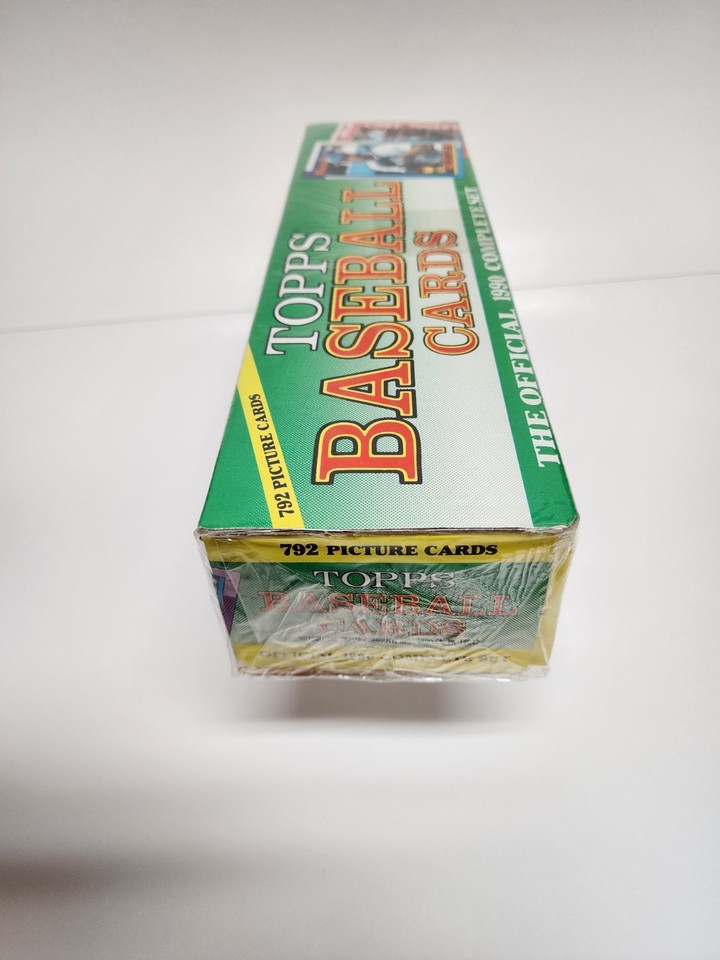 1990 Topps Baseball Official Complete Set Factory Sealed Box 792 Cards ...