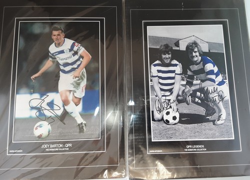 Joey Barton /Stan Bowles / Rodney Marsh QPR Photos The Signature ...