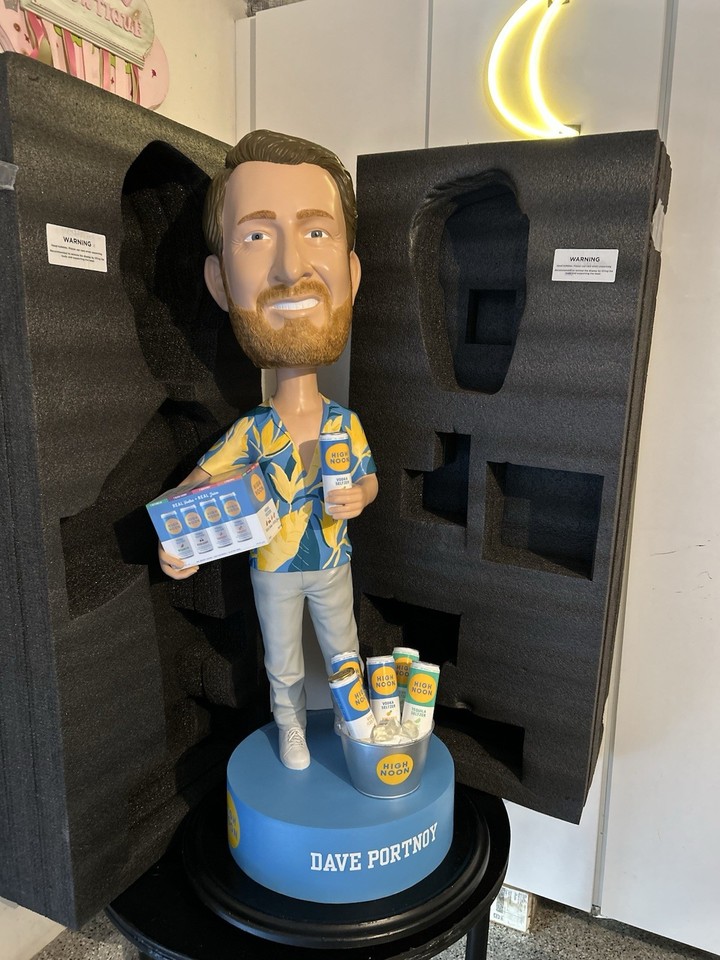 Dave Bobble Head. 48 Inch Tall. 4 Feet with Case. Great For Parties ...