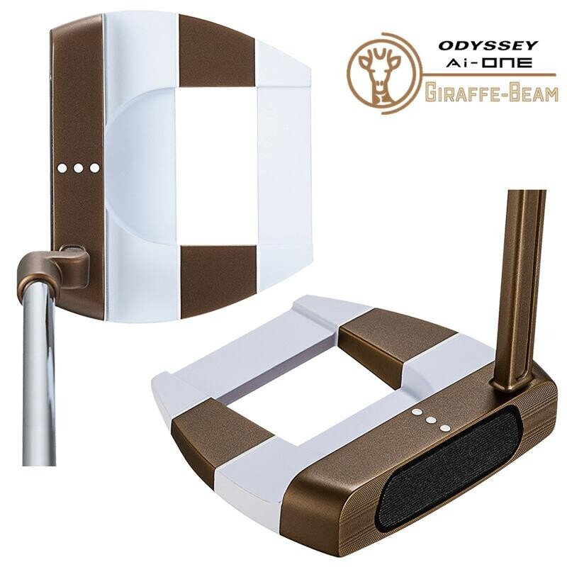 NEW Odyssey Ai-ONE GIRAFFE-BEAM JAILBIRD MINI Putter 33 in STROKE LAB ...