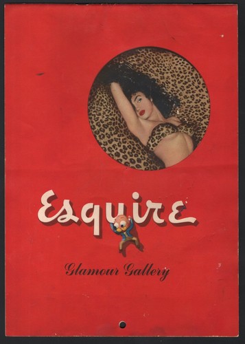 VIntage 1948 Esquire Pin Up Calendar Complete 8.5 x 12 | eBay