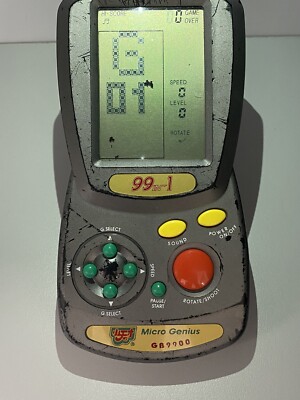 Micro Genius Brick Game 99 In 1 Model GB 9900 Video Game Console | eBay