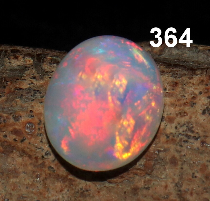 opal gemstone Natural Ethiopia multi fire opal cabochon loose gemstone ...