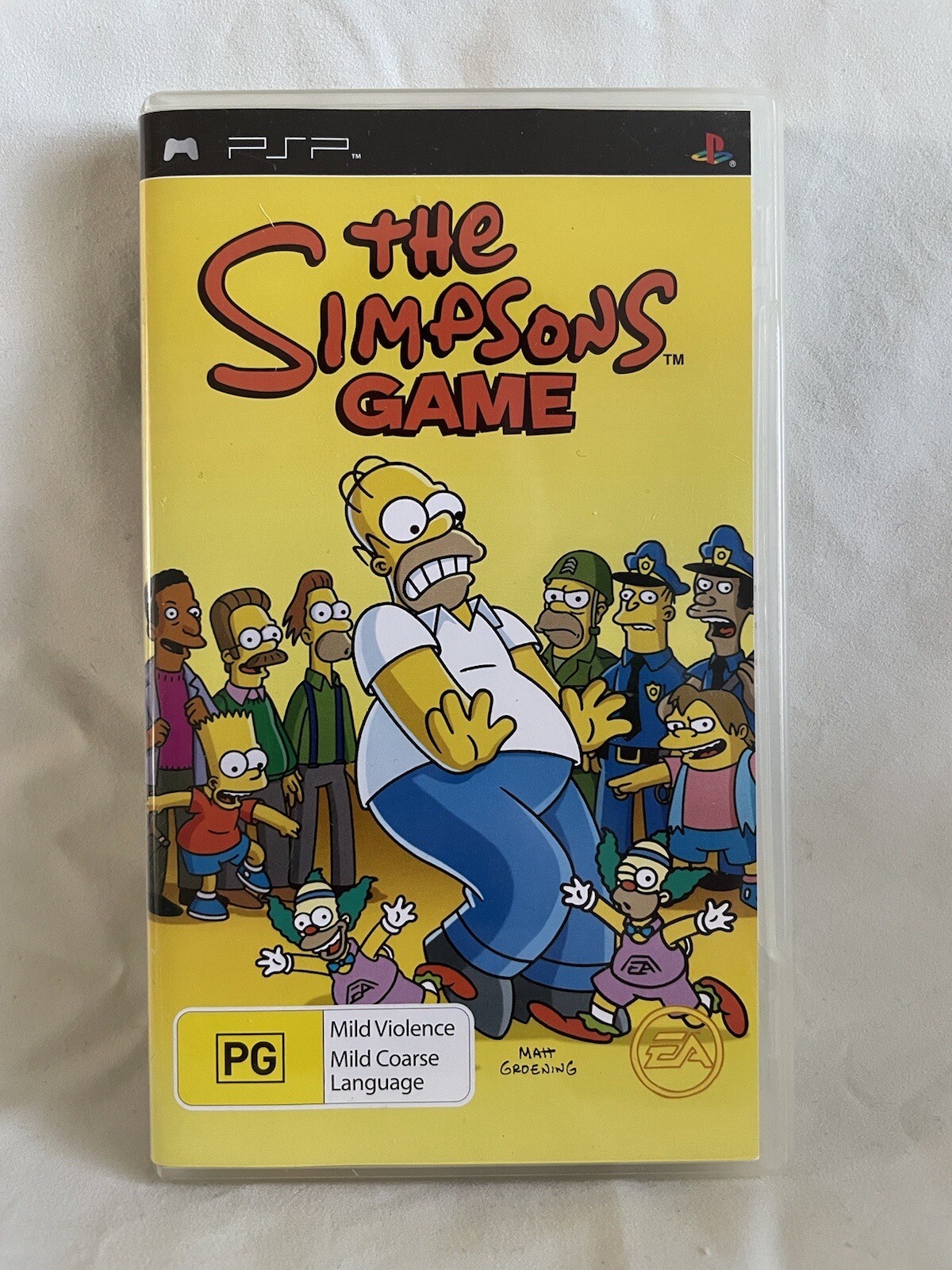 The Simpsons Game (PSP) Playstation Portable Pre-owned 5030941059435 ...