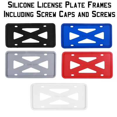 Flawless Silicone License Plate Frame | eBay