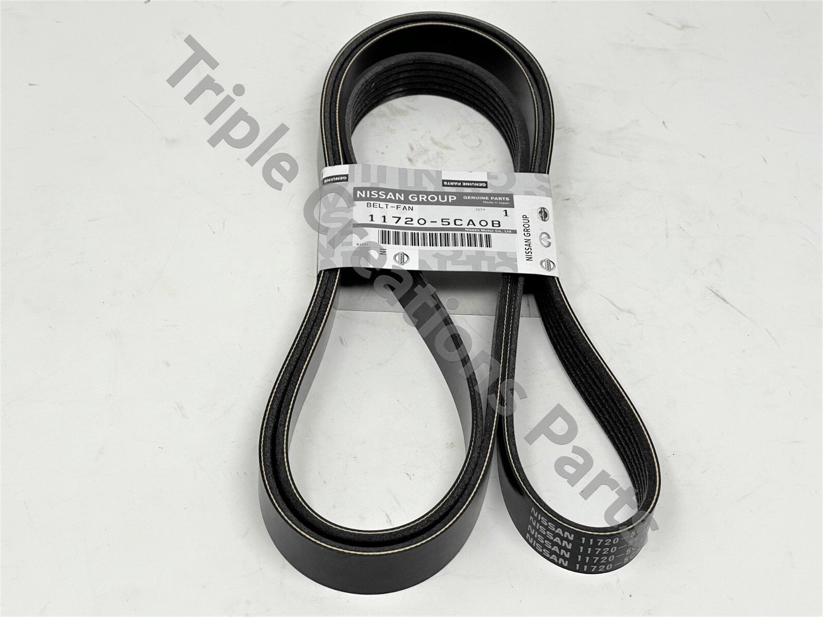 Genuine Infiniti 2016+ Q50 2017+ Q60 Drive Belt-Fan VR30DETT 11720 ...