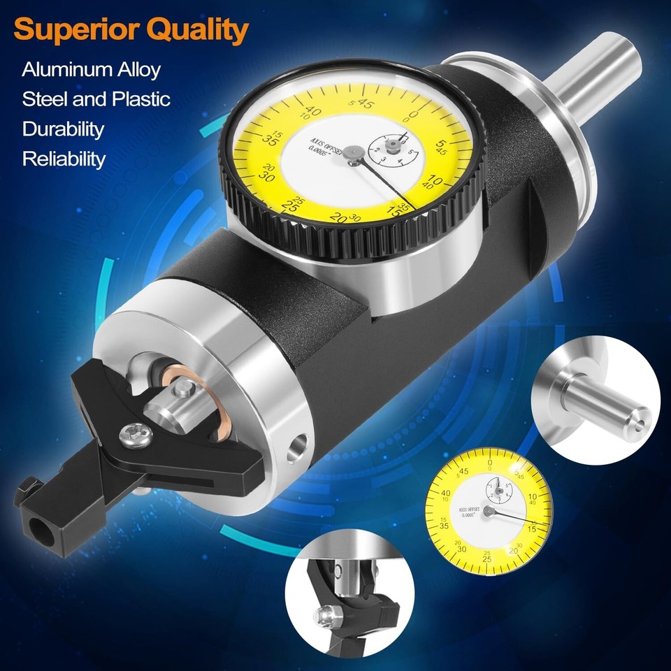 Co-Ax Centering Indicator Milling Machine Coaxial Center Coax Test Dial ...