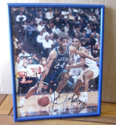 JIMMY JACKSON autograph photo Dallas Mavericks basketball OSU #24 fast ...