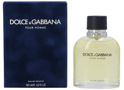 DOLCE & GABBANA POUR HOMME 125ML EAU DE TOILETTE SPRAY BRAND NEW ...