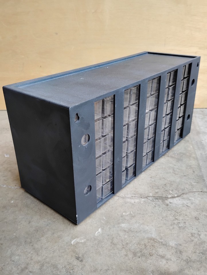 Vintage Akro-Mils Type model 10-136 36 Drawer Plastic Storage Cabinet ...