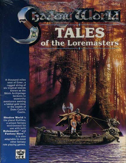 Shadow World Cyclops Vale and Other Tales EXC 6009 Module Rolemaster ...