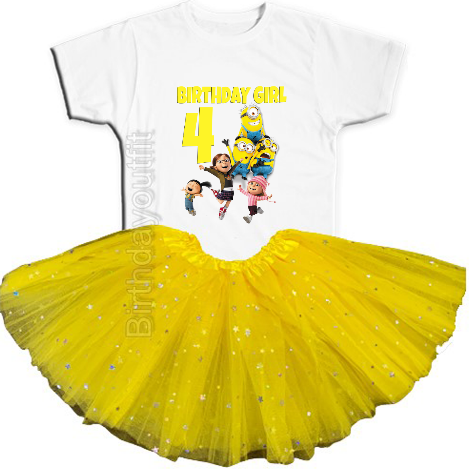 Minion Costume Tutu