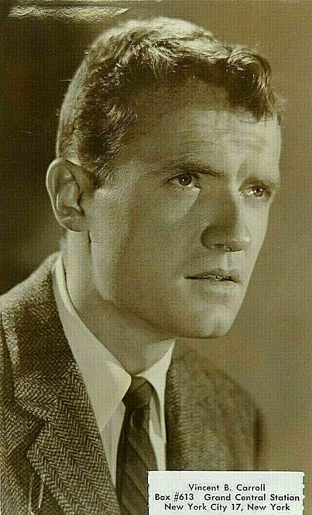 Vincent B Carroll, RPPC Post Card 1959, Crossroads Actor | eBay