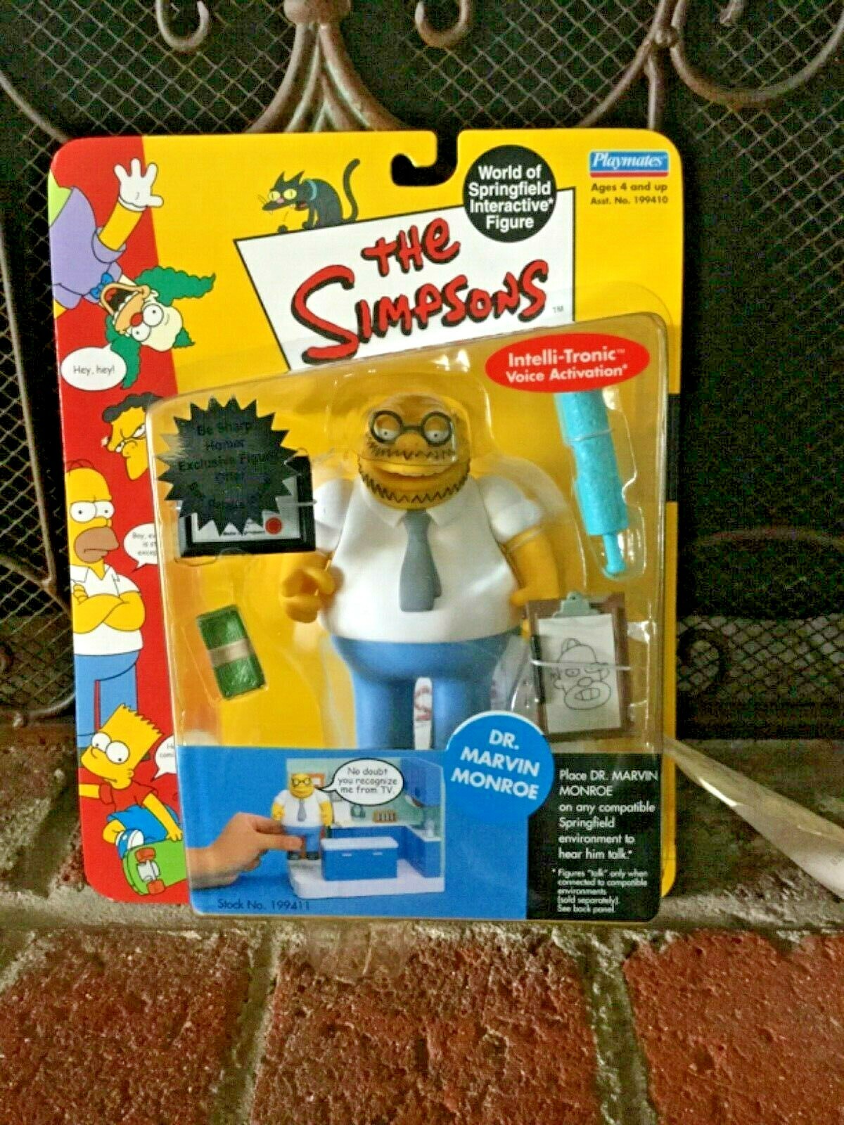 NEW HTF VINTAGE THE SIMPSONS FIGURES UNOPENED Dr Marvin Monroe 2002 | eBay