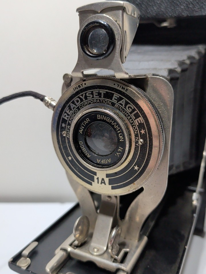 ANTIQUE No. 1 A Ansco Readyset Eagle Folding Camera - AGFA ANSCO ...