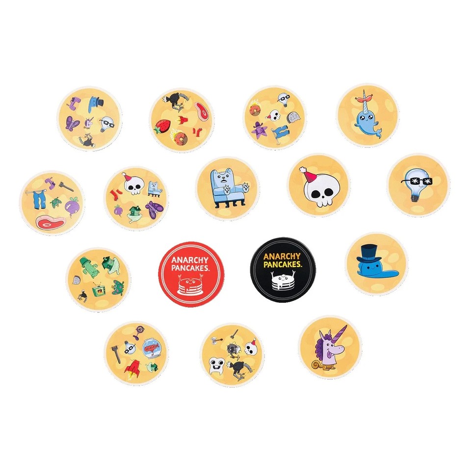 Anarchy Pancakes Card Game by Exploding Kittens Chaos Party Game, NEW ...