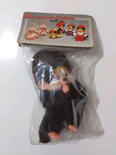 Vintage MONCHICHI MONCHICHI Thumb Monkey Kuschelaffchen Plush 1974 ...
