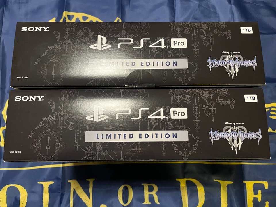 NEW SEALED PlayStation 4 Pro Kingdom Hearts III 3 Limited Edition ...