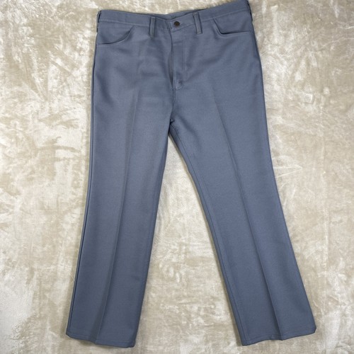 Vintage Wrangler Rancher Pants Mens 40x30 Bootcut Gray Wrancher USA ...