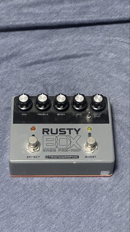 Tronographic Rusty Box Unique Bass Preamp Analog Distortion High ...