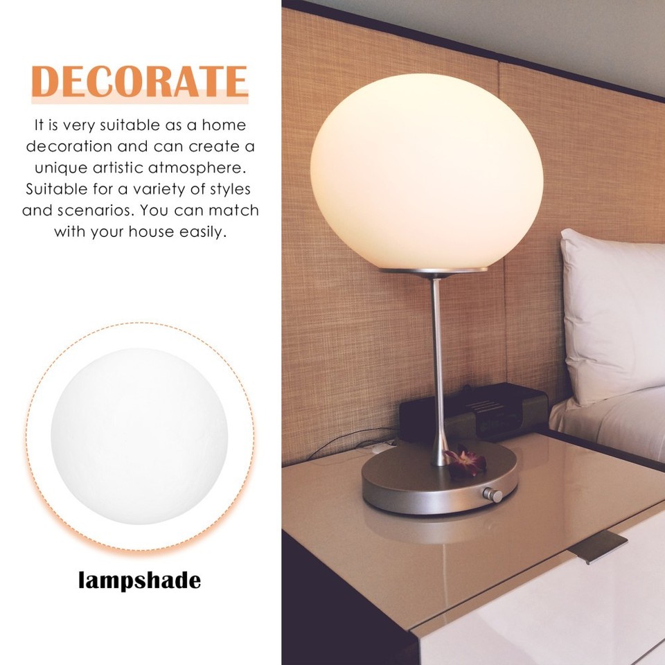 Stylish Plastic Moon Lampshade Table Light Cover for Home | eBay Australia