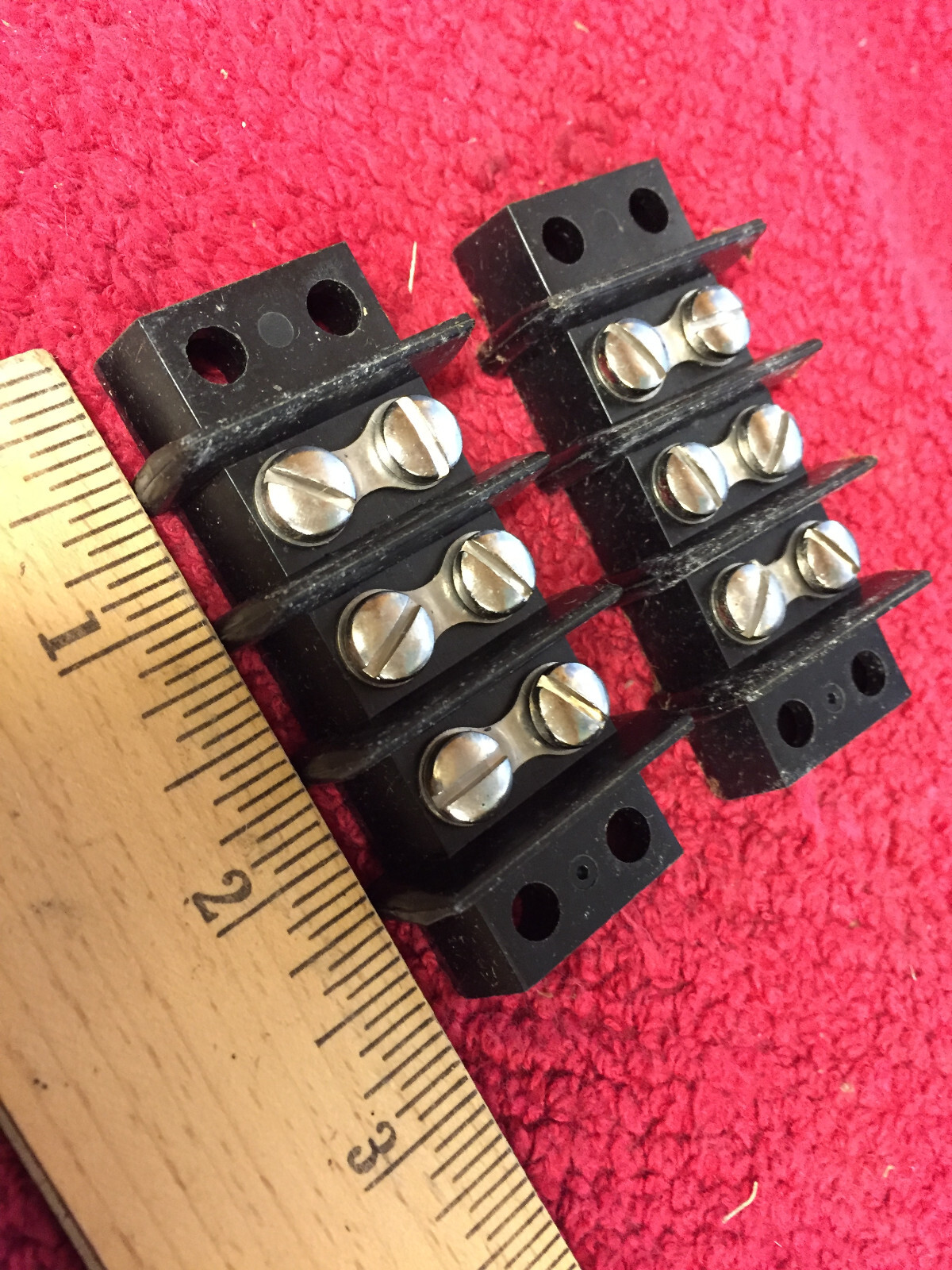 3-142y CINCH JONES TERMINAL BLOCK 2 PCS | eBay