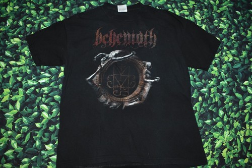 Vintage Behemoth Euro Released Band Tshirt 22.5w/26.5L Death Metal | eBay