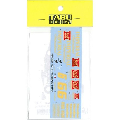 TABU DESIGN 1/20 Lotus Type78 IMRERIAL Decal for Tamiya from Japan 9696 ...