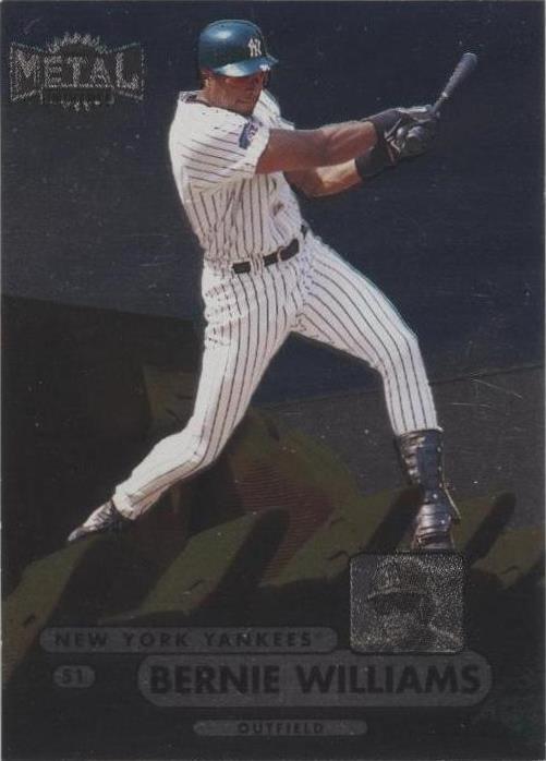 1998 Metal Universe - Bernie Williams #11 for sale online | eBay