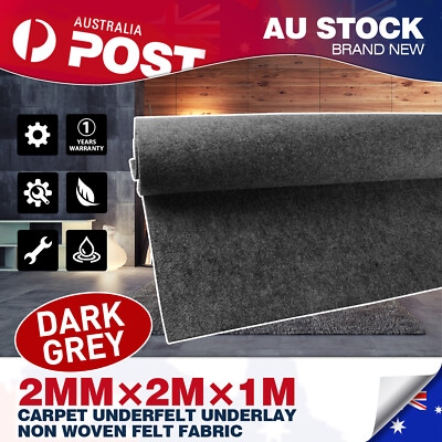 2mx1m Anti Skidding Boat Carpet Car Felt Marine Underfelt Underlay ...