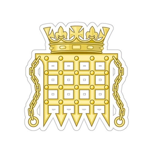 Beaufort Portcullis Badge of the Tudors STICKER Vinyl Die-Cut Decal | eBay