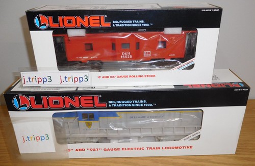 LIONEL 6-18814 DELAWARE HUDSON RS-3 DIESEL ENGINE #16525 CABOOSE O ...