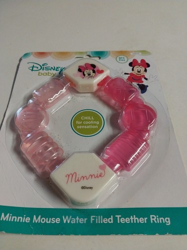 Disney Baby Minnie Mouse Water Filled Teething Ring | eBay