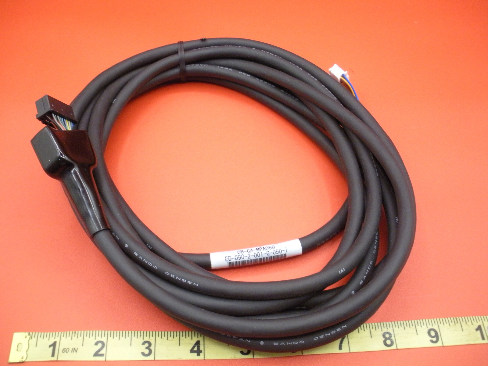 IAI CB-CA-MPA050 Encoder Cable Bando Densen 5M 24 Pin E66085 AWM 20620 ...