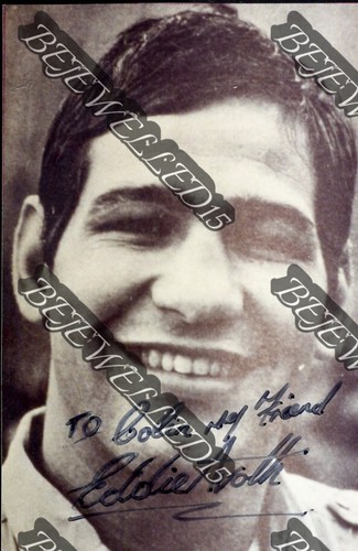 Signed.Autographed Boxing Photo.Boxer "Eddie Avoth"...#Y1 | eBay UK