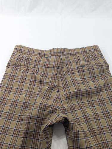 Vtg 60s 70s Pants 36x30 Sansabelt Jaymar Polyester Plaid Flair Leg Golf ...