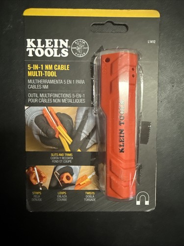Klein Tools L1412 5-in-1 NM Romex Cable Ripper and Wire Stripper Multi ...