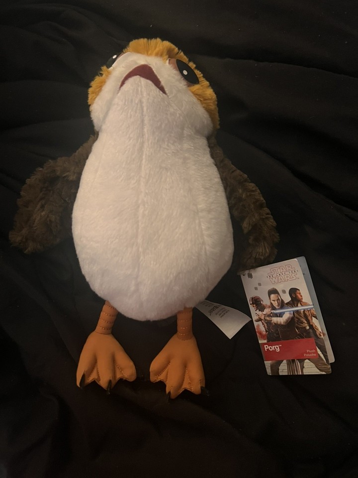 NEW Star Wars: The Last Jedi PORG 12" PLUSH Stuffed Toy Licensed Disney ...