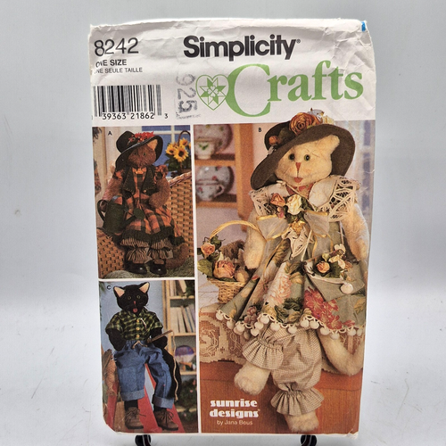 Simplicity Sewing Pattern # 8242 ~ CRAFTS ~ CATS & CLOTHES ~ VERY CUTE ...
