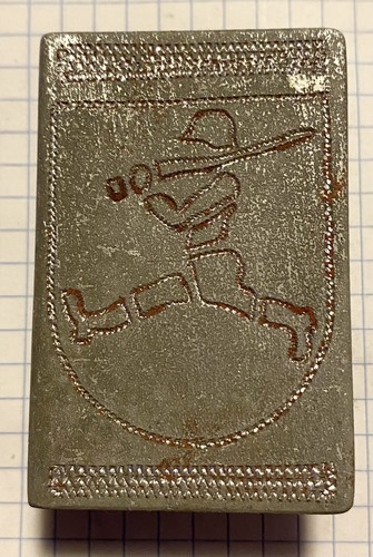 WW2 German Soldier’s “Russland 1942” Trench-Art Matchbox Cover • Hand ...