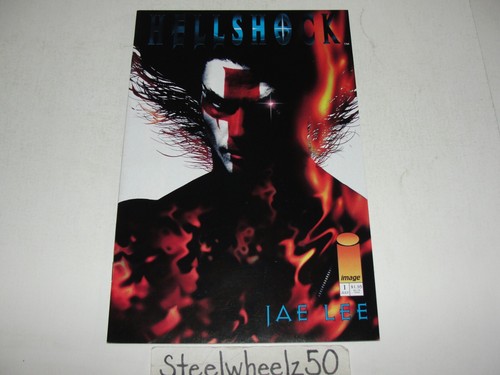 Hellshock #1 Comic Book Image Comics 1994 Jae Lee Sign Of The Cross ...