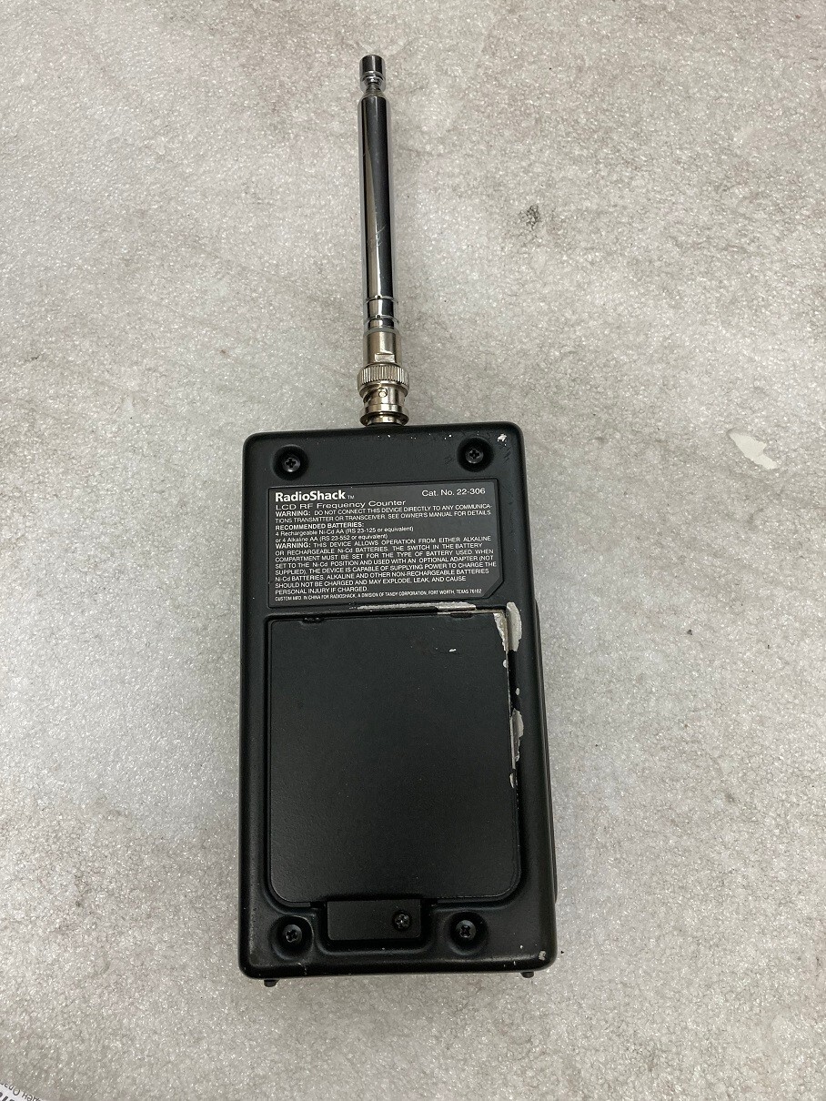 Radio Shack 22-306 LCD RF Frequency Counter 1 - 1300 Mhz (1.3Ghz) | eBay