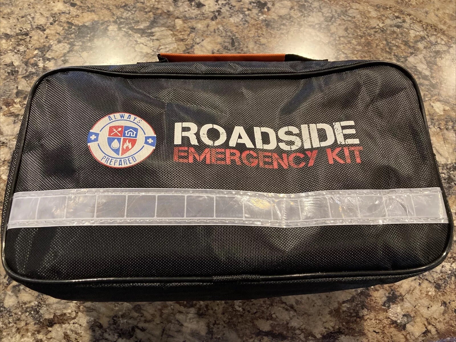 Always Prepared Premium 125 Piece Roadside Emergency Assistance Kit w ...