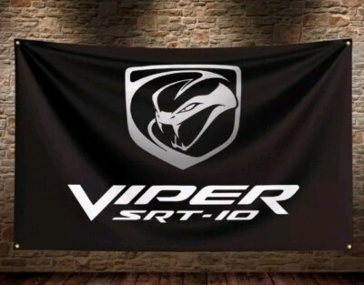 Viper Workshop/Mancave Advertising Fan Flag/Banner | eBay UK