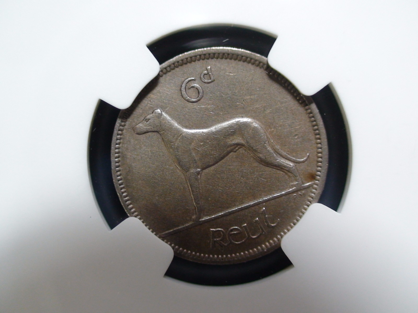 RARE 1945 Ireland Sixpence NGC AU Details 6P Coin PRICED TO SELL NOW ...