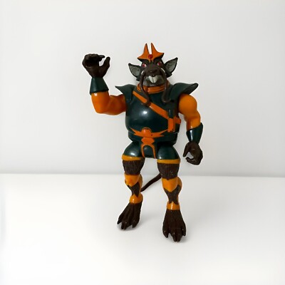 Vintage Thundercats Working Ratar-O Action Figure 1985 LJN Toys Rataro ...
